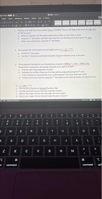 please show me the steps to complete these problems, | Chegg.com