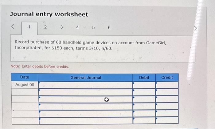 Solved Exercise 6-11 (Algo) Record transactions using a | Chegg.com