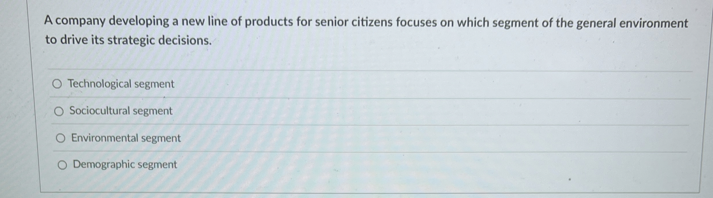 High Quality SOLUTION A company developing a new line of products for ...