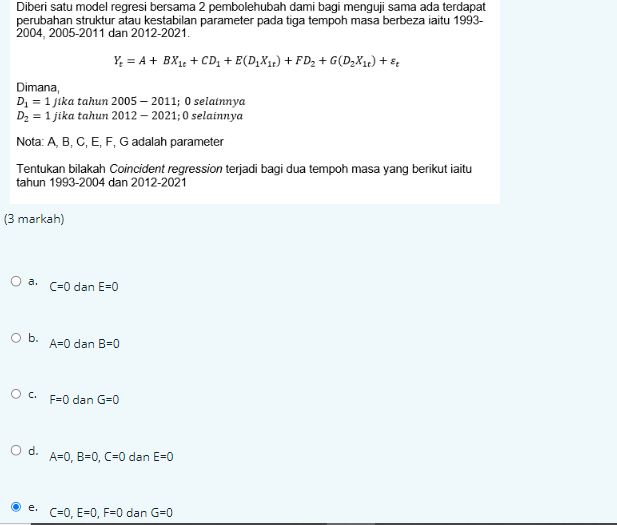 Solved Given regression model with two dummy variables to | Chegg.com