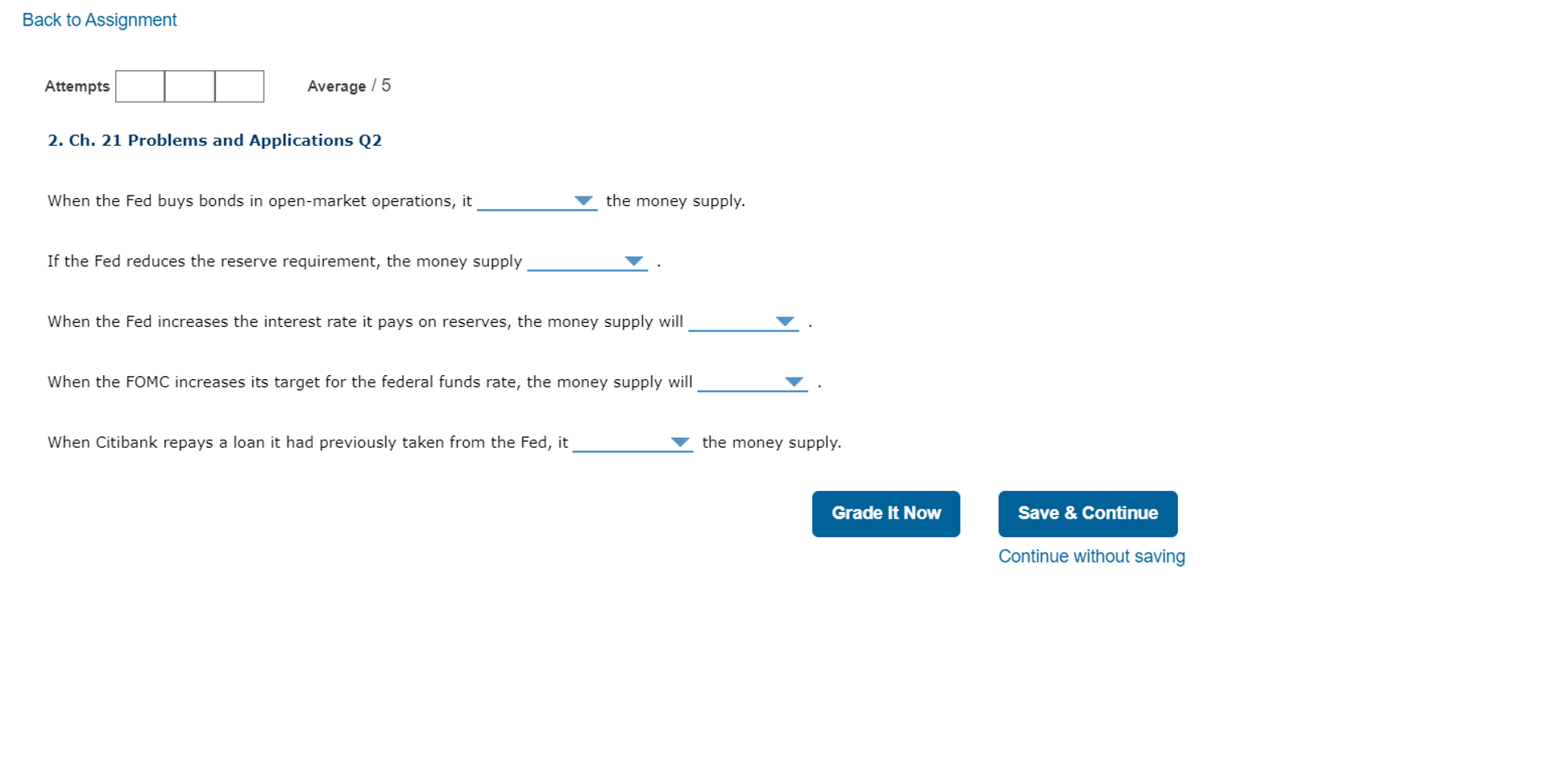 Solved Ch. 21 ﻿Problems and Applications Q2When the Fed buys | Chegg.com