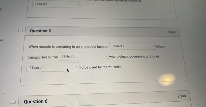 Solved Question 4 3 pts The presence of insulin causes the | Chegg.com
