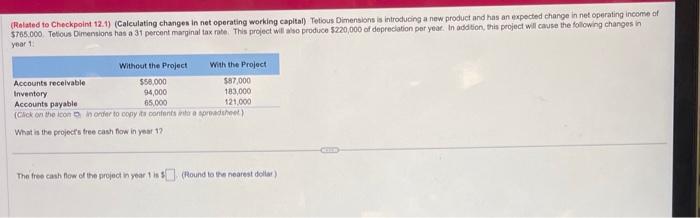 Solved (Rolated to Checkpoint 12.1) (Calculating changes in | Chegg.com