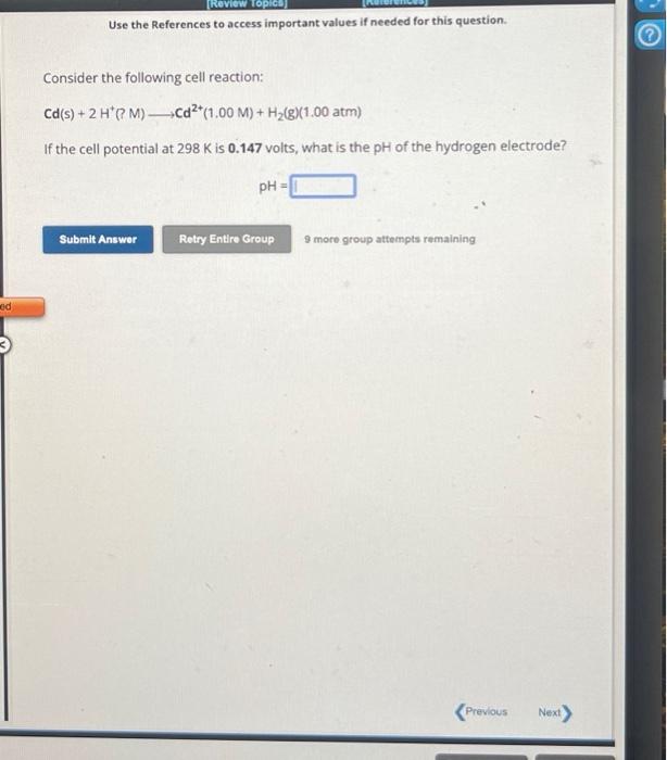 Solved Use the References to access important values if | Chegg.com