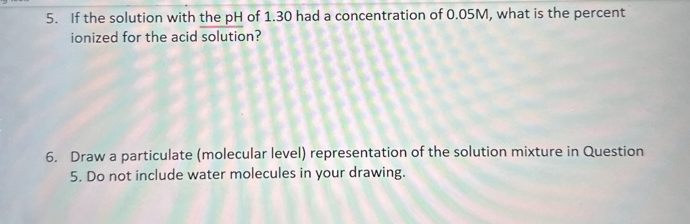 Solved ** ﻿REALLY NEED 6 ﻿and 7 ﻿Answered If the solution | Chegg.com