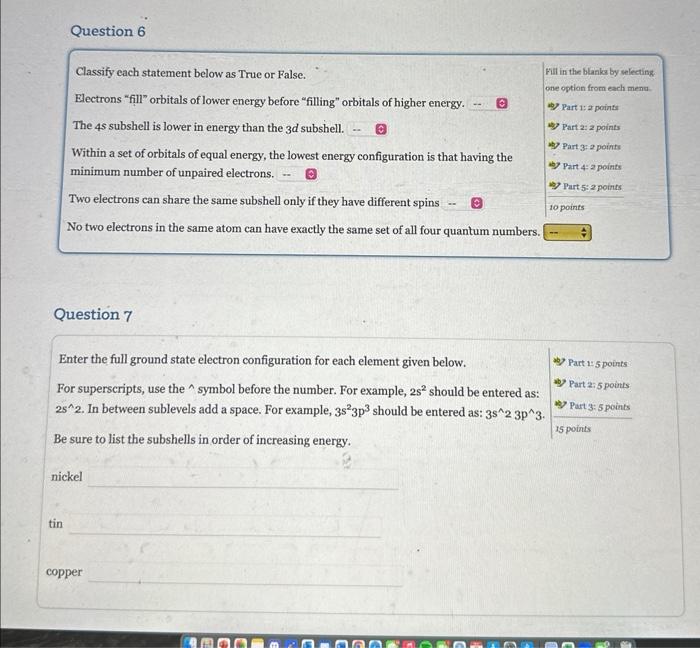 Classify each statement below as True or False. | Chegg.com