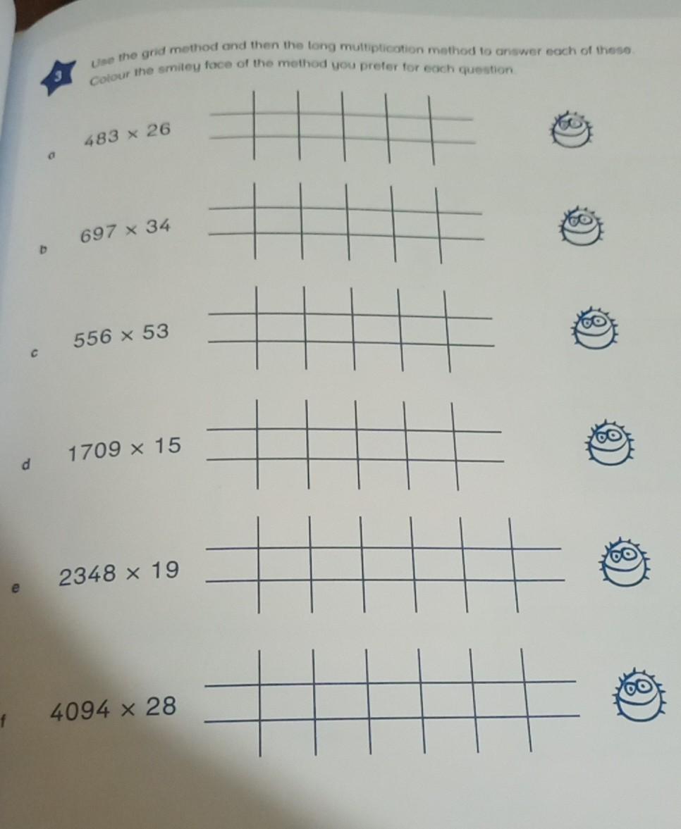 Solved Colour the smiley face of the method you prefer for | Chegg.com