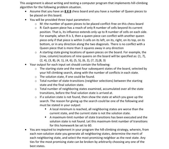 Solved This assignment is about writing and testing a | Chegg.com
