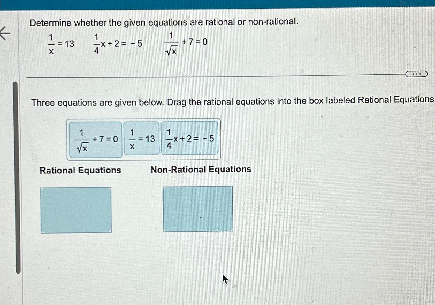 Solved Determine Whether The Given Equations Are Rational Or