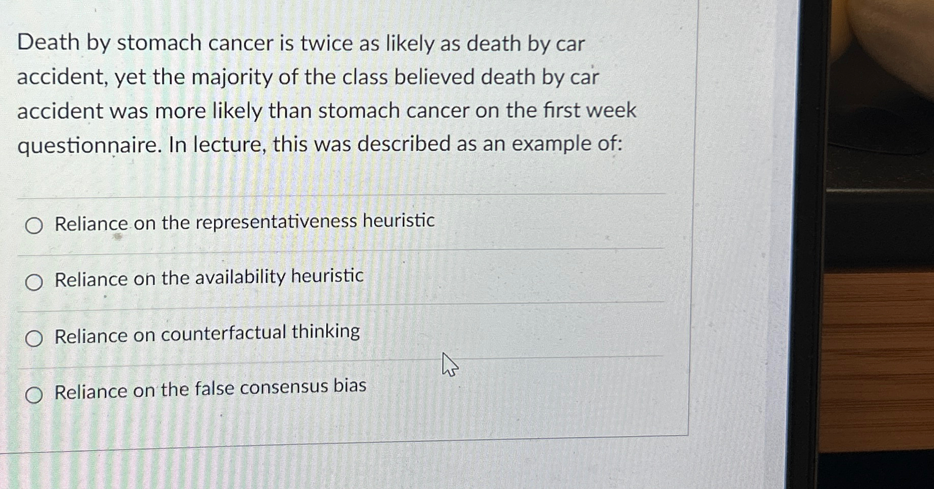 Solved Death by stomach cancer is twice as likely as death | Chegg.com