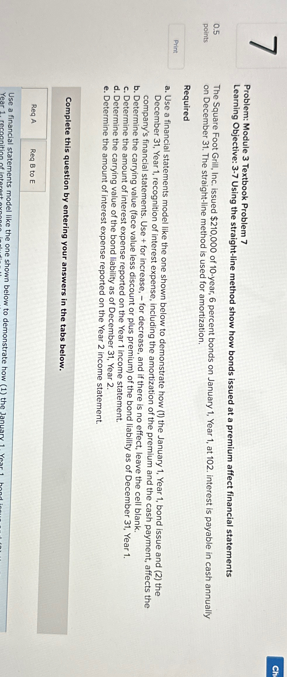 Solved Problem Module 3 ﻿textbook Problem 7learning