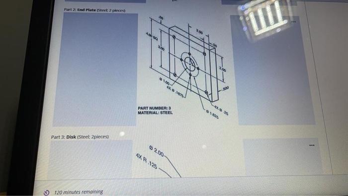 Solved Question 3 For a fixture assertily, create the | Chegg.com