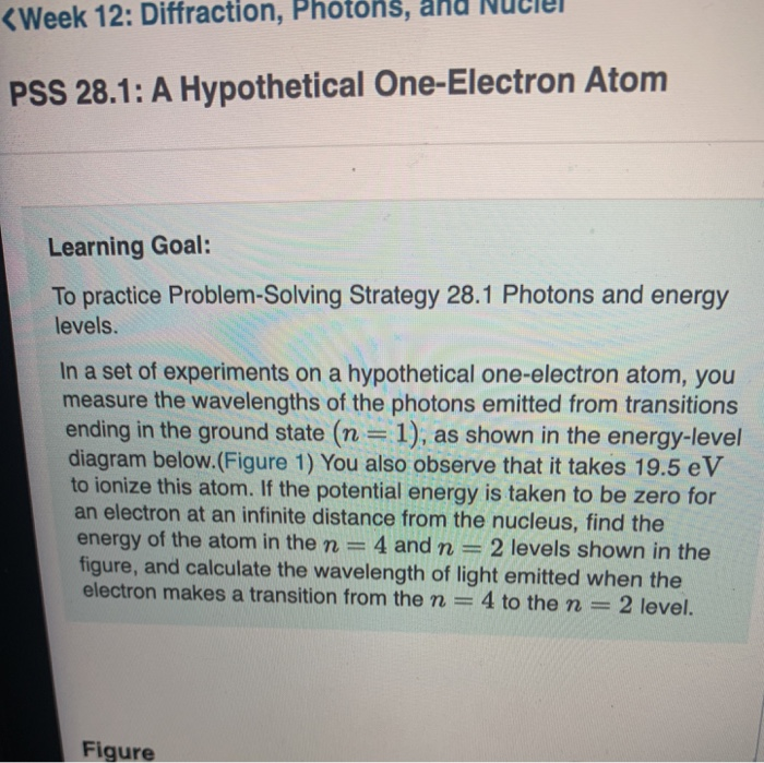 Solved Electron Atom Constants Learning Goal: To practice | Chegg.com