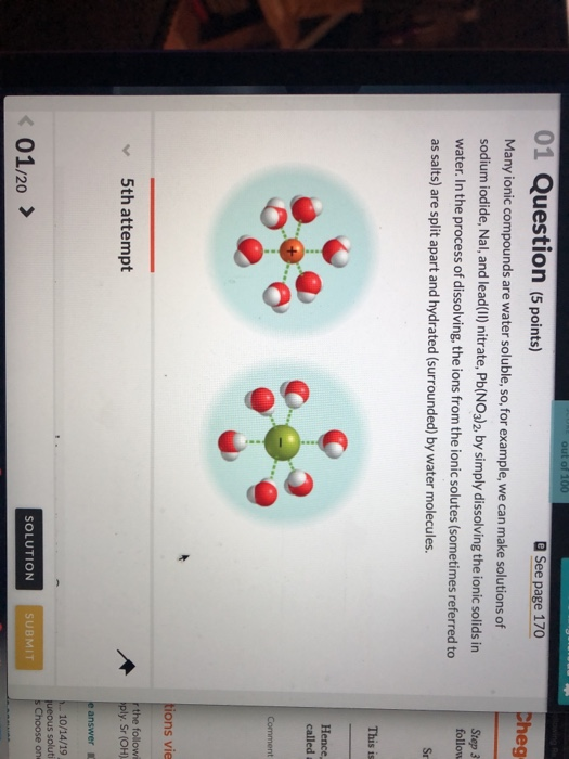 Solved out of 100 01 Question (5 points) e See page 170 Cheg | Chegg.com