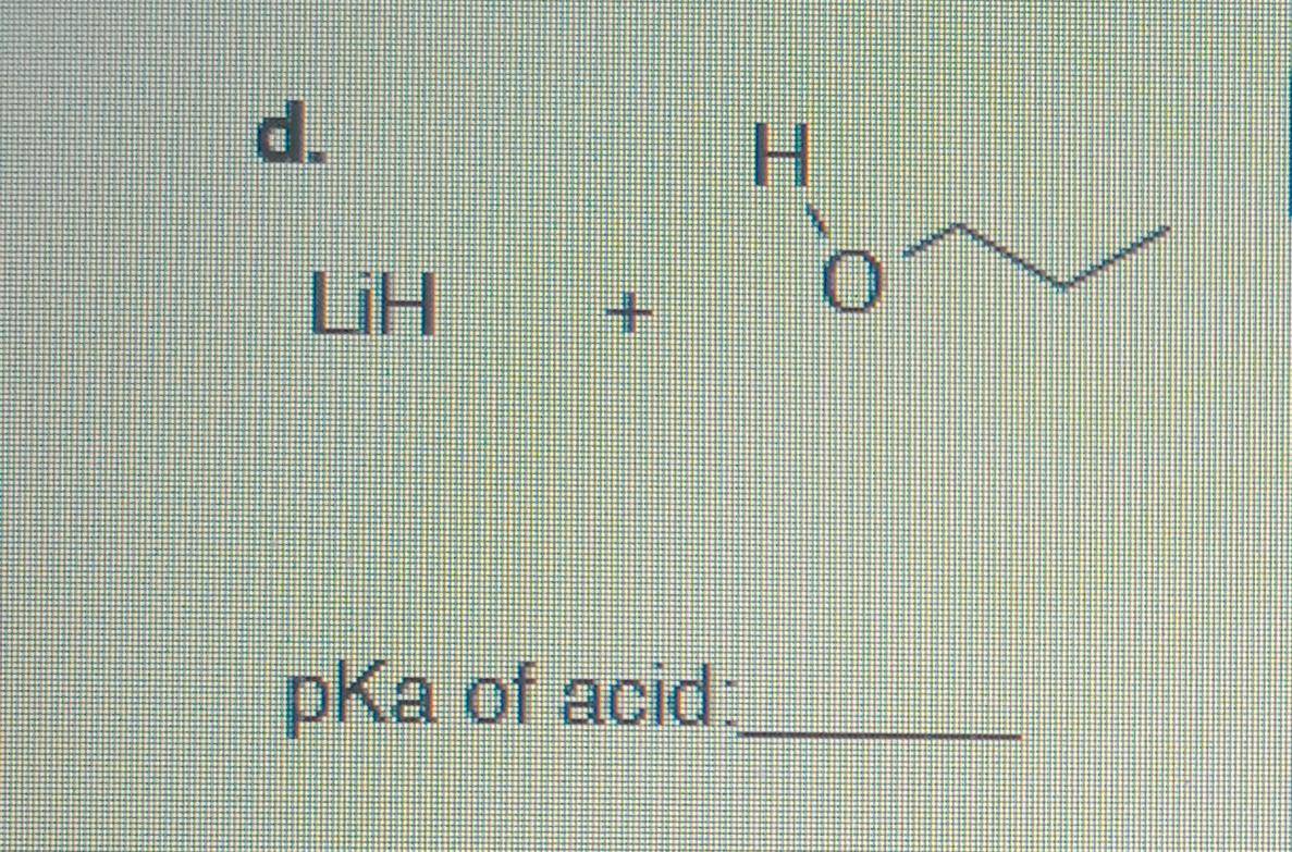 Solved pKa of acid: :OH H. CI: pKa of acid: | Chegg.com