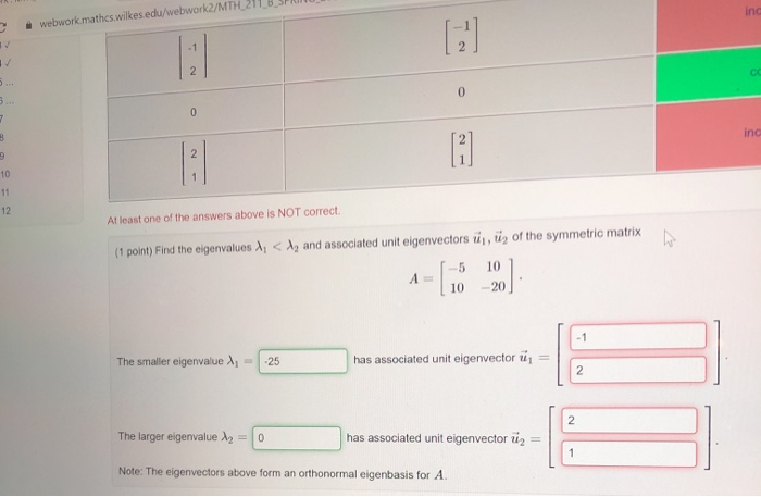 Solved webwork mathcs wilkes edu/webwork2/MTH 211 BSP in ma | Chegg.com Solved webwork mathcs wilkes edu/webwork2/MTH 211 BSP in ma | Chegg.com