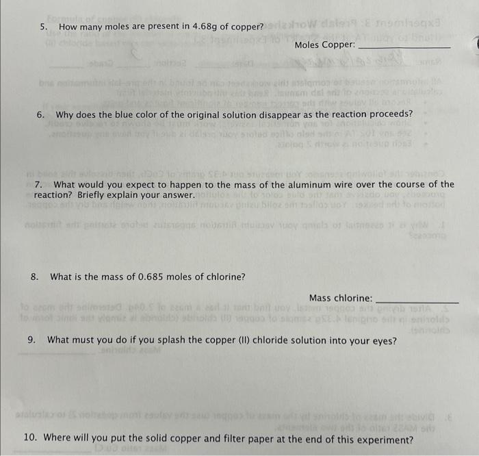 Solved All information needed to complete this worksheet can | Chegg.com