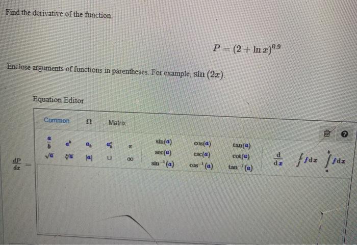 Solved Find the derivative of the function R= (q° + 1)" dR | Chegg.com