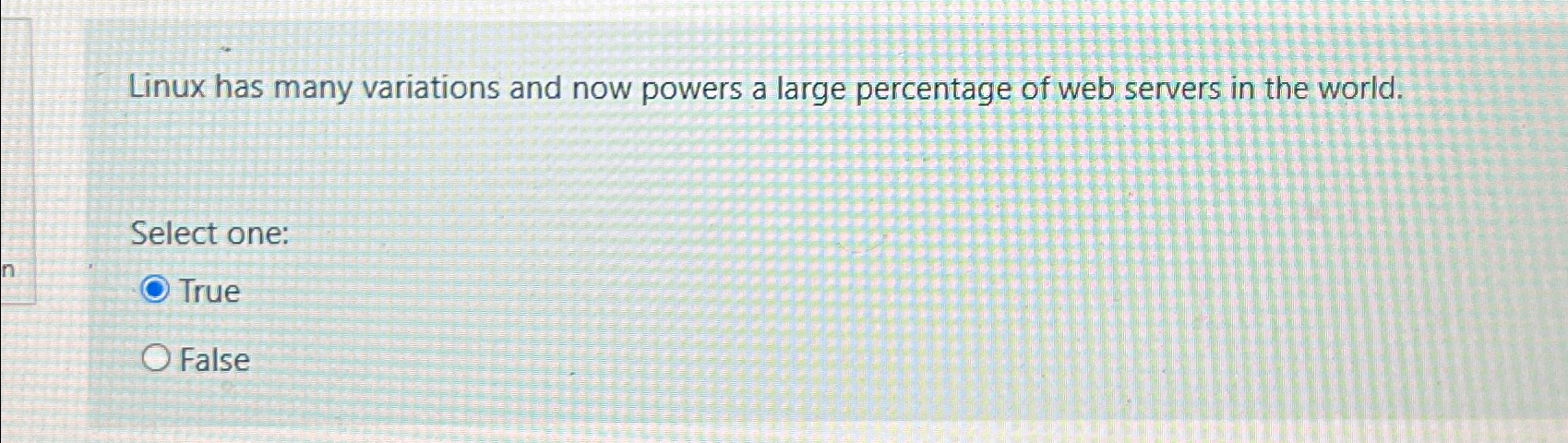 Solved Linux has many variations and now powers a large | Chegg.com
