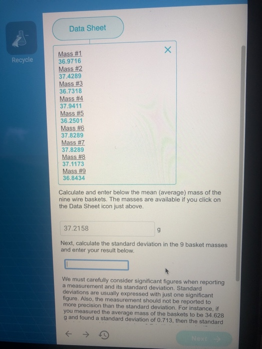 Solved Intro Experimental Discussion Recycle 15 Discussion | Chegg.com