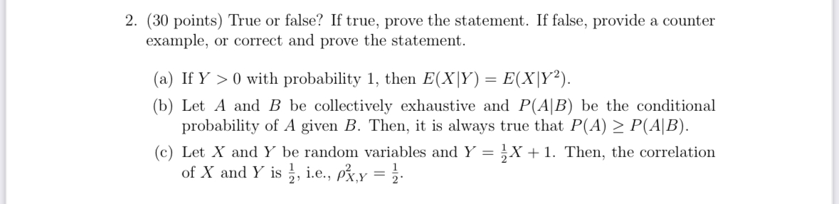 Solved True or false? If true, prove the statement. If | Chegg.com