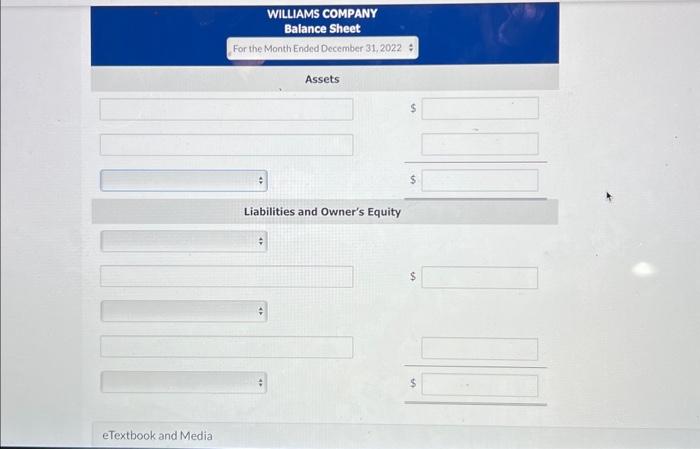 Solved In alphabetical order below are balance sheet items | Chegg.com