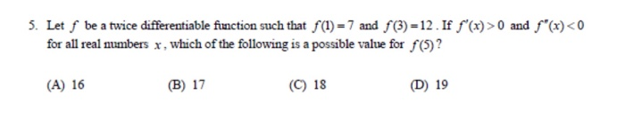 Solved 5. Let f be a twice differentiable function such that | Chegg.com