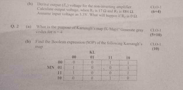 Solved (b) ﻿Derive output (Eo) ﻿voltage for the | Chegg.com