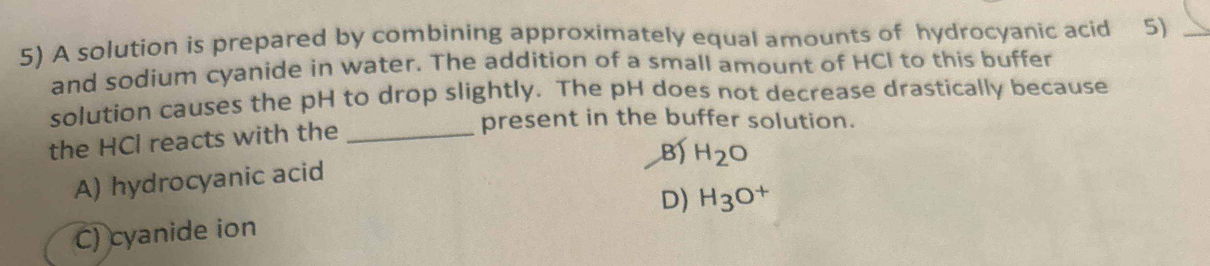 Solved A solution is prepared by combining approximately | Chegg.com