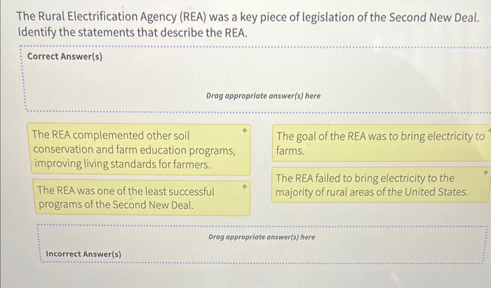 The Rural Electrification Agency (REA) ﻿was a key | Chegg.com