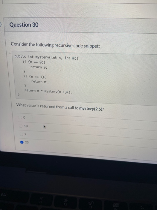 Solved Consider the recursive method myPrint shown in this | Chegg.com