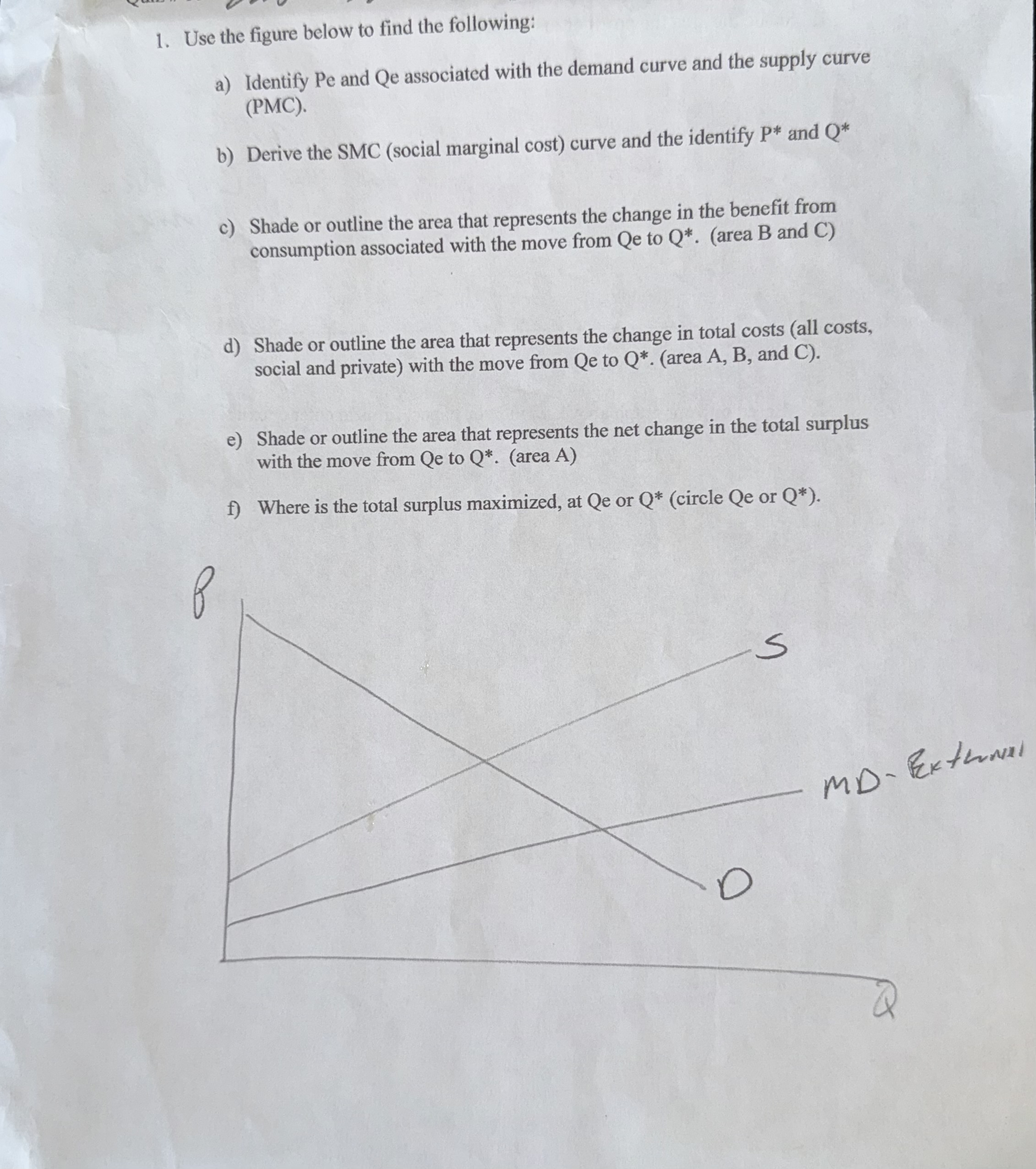 Solved Use the figure below to find the following:a) | Chegg.com