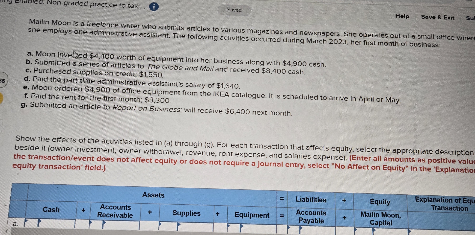 Solved Create a graph of Lriabled: Non-graded practice to | Chegg.com