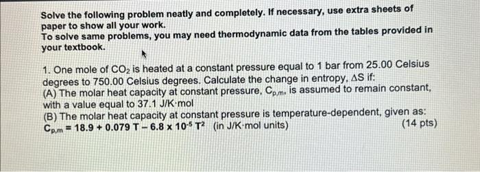 Solved Solve the following problem neatly and completely. If | Chegg.com