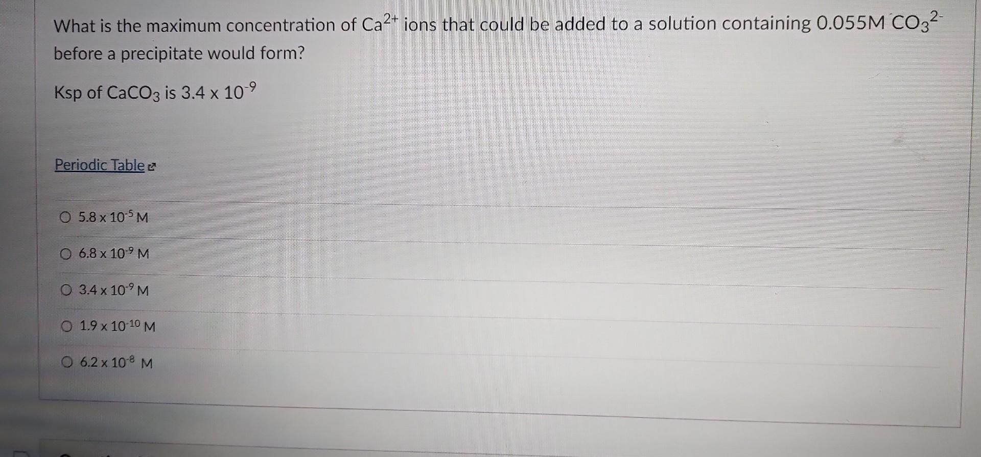 Solved If the molar solubility of manganese(II) hydroxide is | Chegg.com