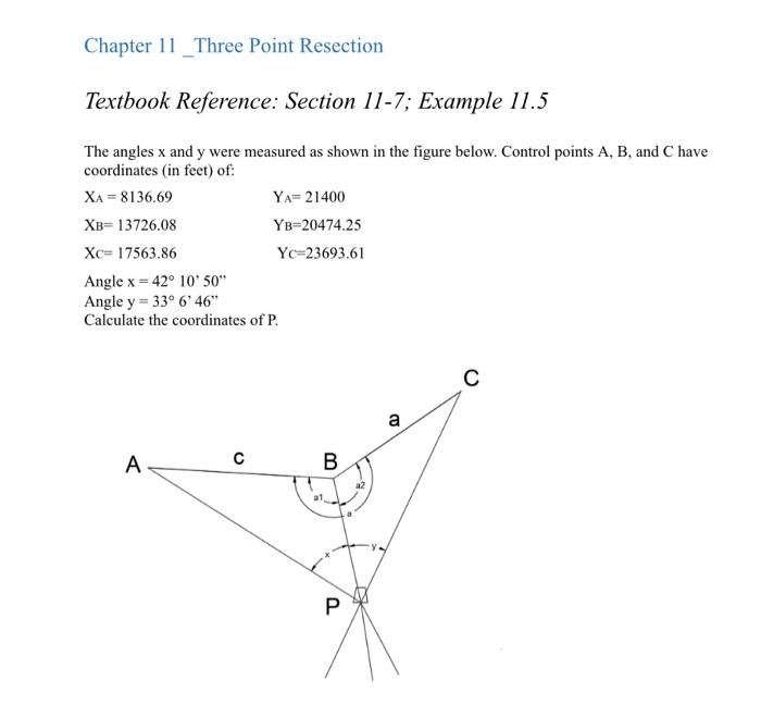 Solved Textbook Reference: Section 11-7; Example 11.5 The | Chegg.com