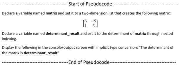Solved Start Of Pseudocode Declare A Variable Named