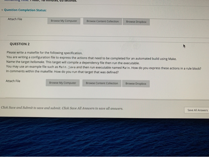 Solved Question Completion Status: Attach File Browse My | Chegg.com
