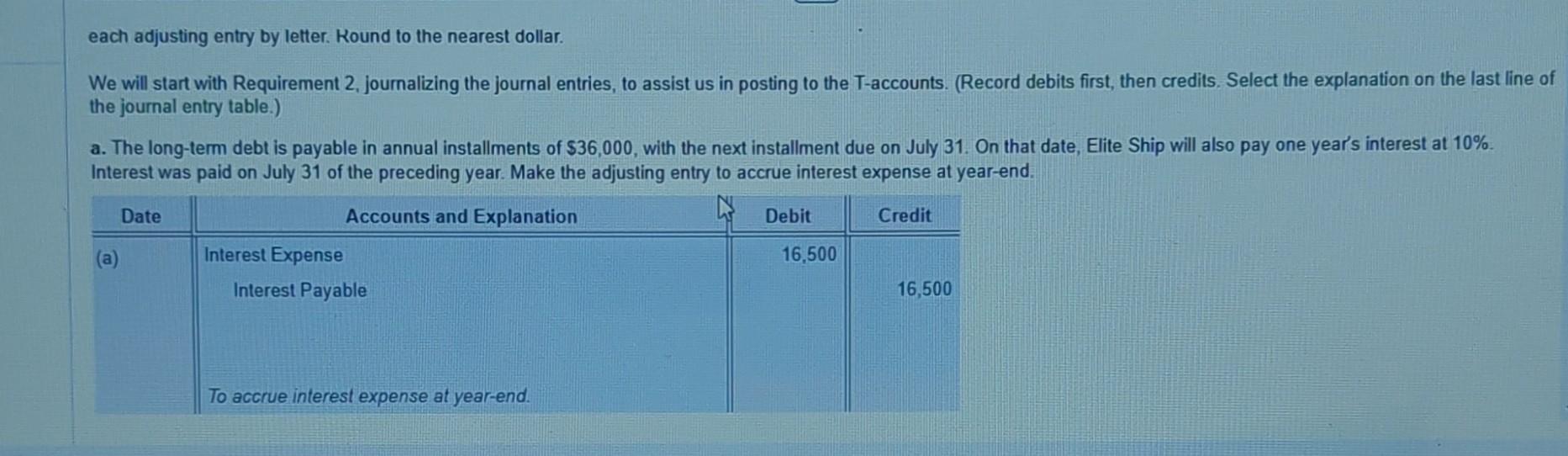 Solved How do I figure out the Current Portion of Notes | Chegg.com