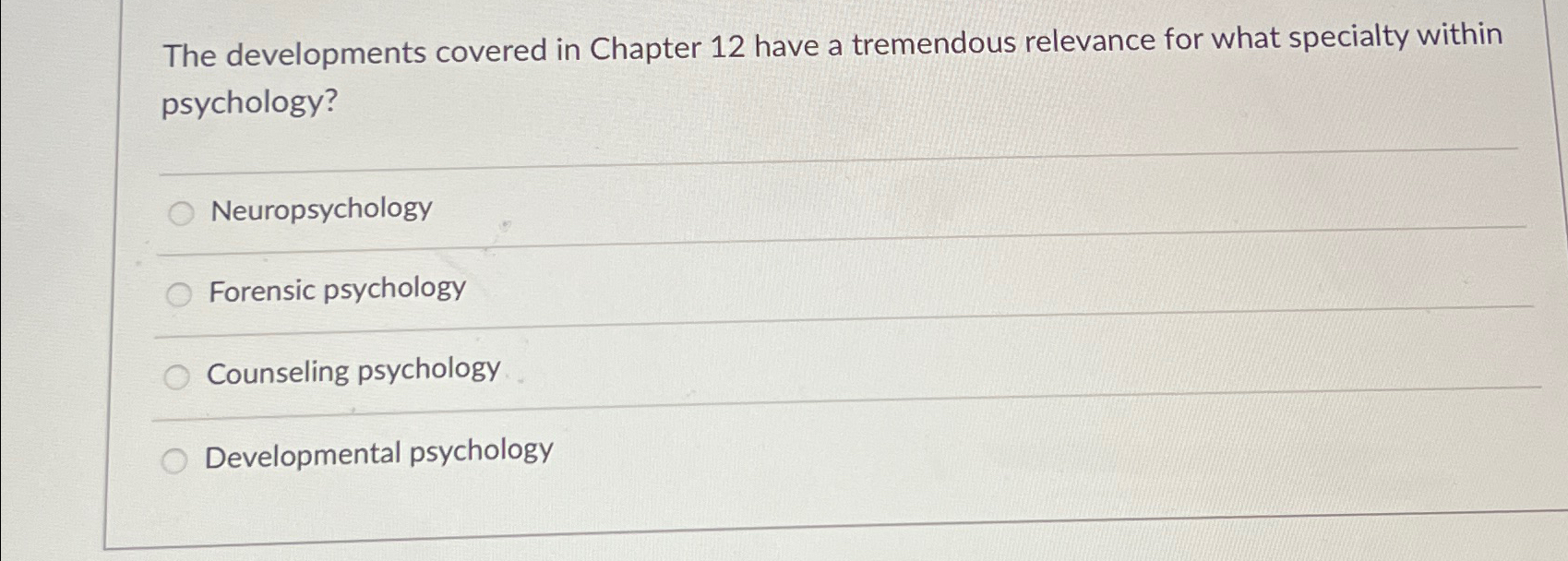 Solved The developments covered in Chapter 12 ﻿have a | Chegg.com