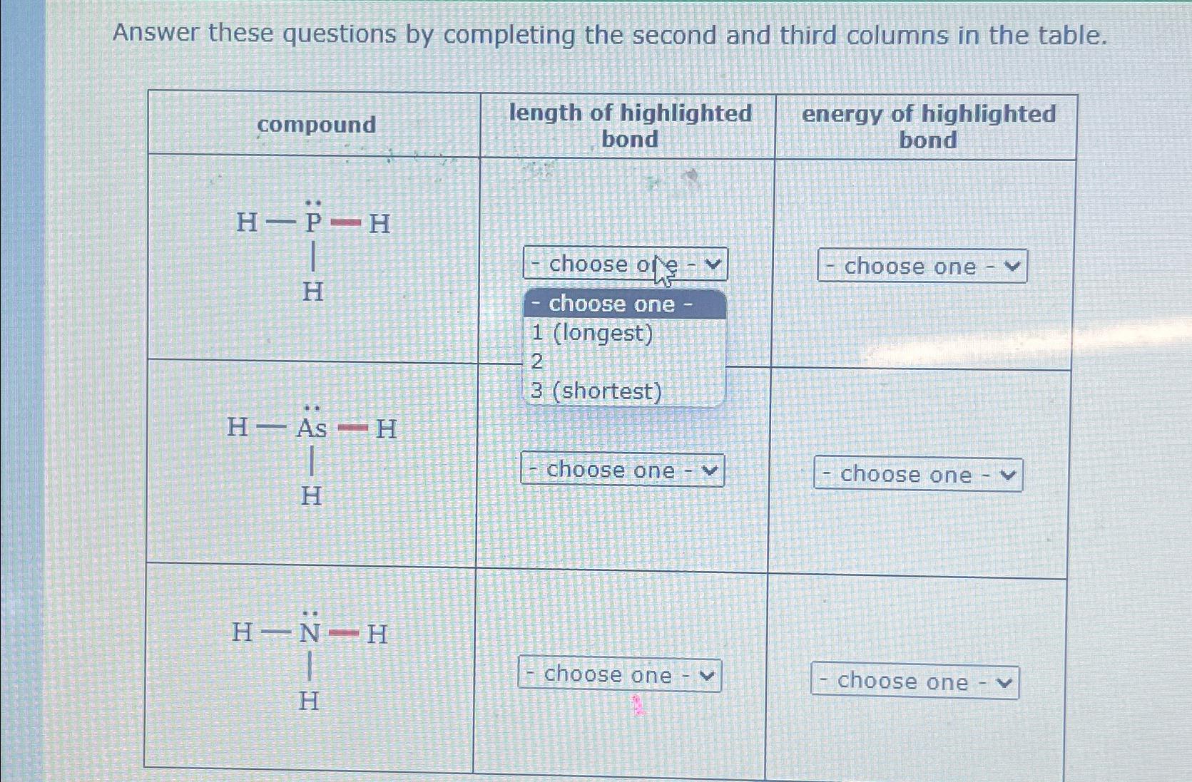 Solved Answer these questions by completing the second and | Chegg.com