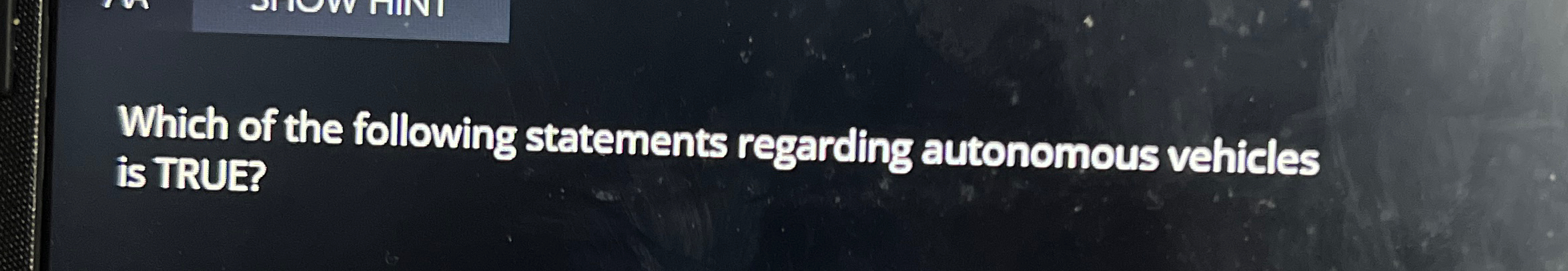 Solved Which of the following statements regarding | Chegg.com