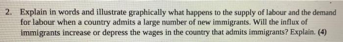 Solved 2. Explain in words and illustrate graphically what | Chegg.com
