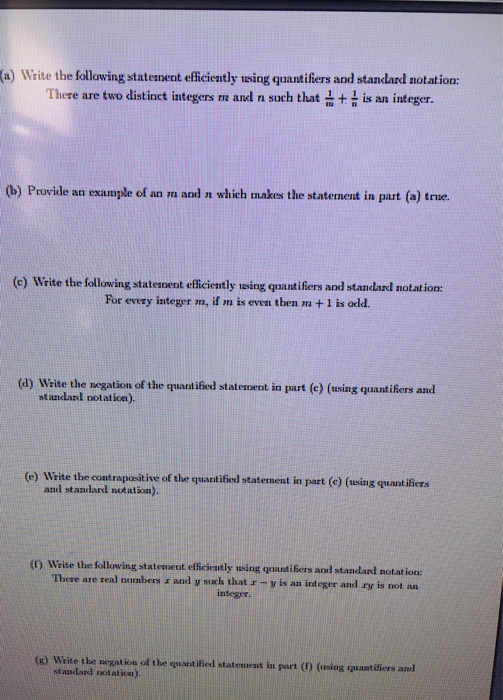 Solved (a) Write the following statement efficiently using | Chegg.com