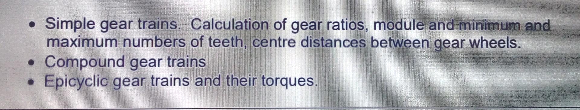 Solved - Simple gear trains. Calculation of gear ratios, | Chegg.com