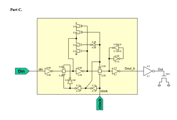Circuit Simulations of CMOS Latches and Flip-Flops | Chegg.com