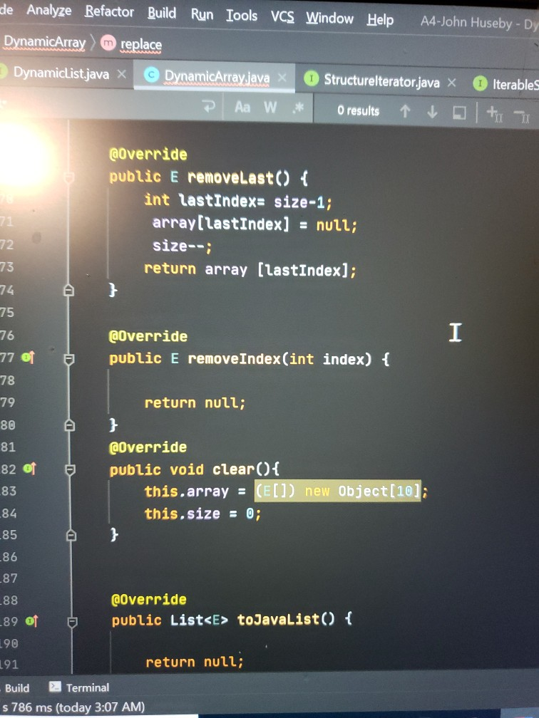 Solved Create a algorithm that inserts an element at index | Chegg.com