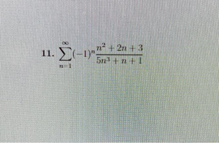 Solved Determine whether the serics is absolutely | Chegg.com Solved Determine whether the serics is absolutely | Chegg.com