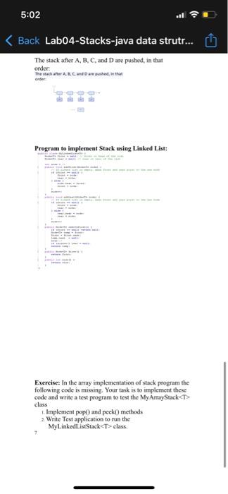 Objectives: 1. About Stack 2. Solving Postfix | Chegg.com
