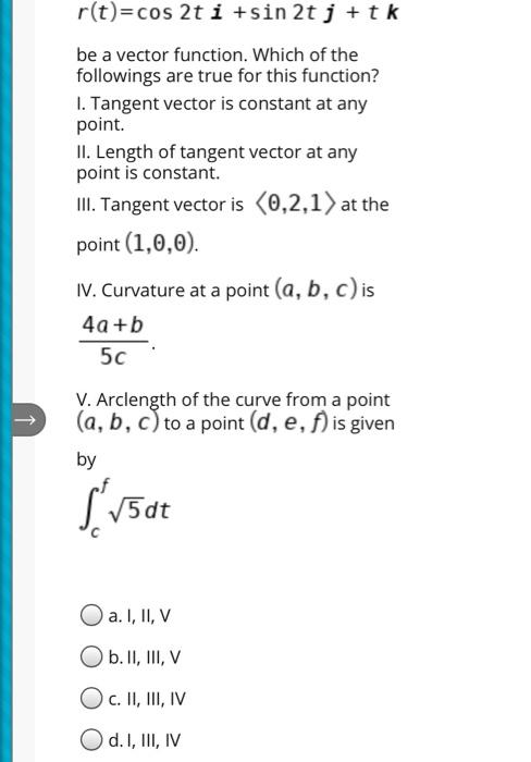 Solved r(t)=cos 2t i +sin 2t j utk be a vector function. | Chegg.com